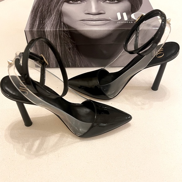 Jennifer Lopez | Shoes | Jlo Jennifer Lopez Calea Pump Black Clear ...